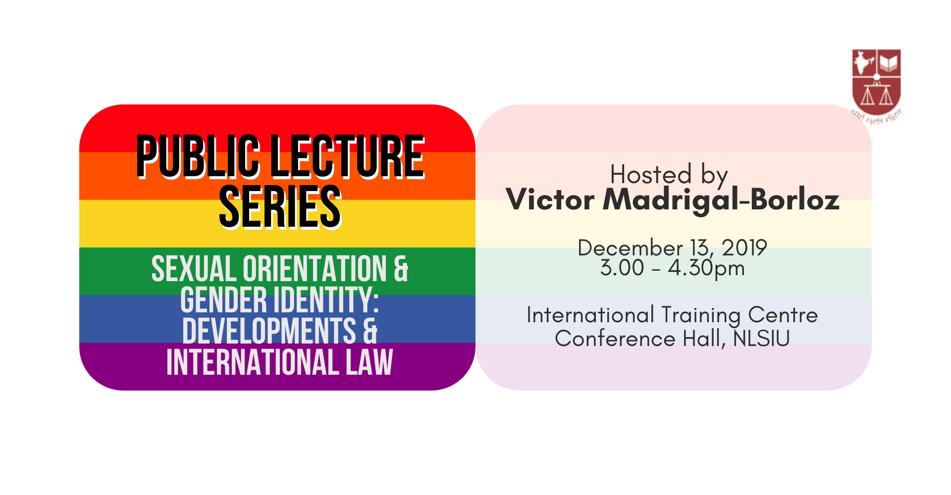 The Nls Public Lecture Series Sexual Orientation And Gender Identity