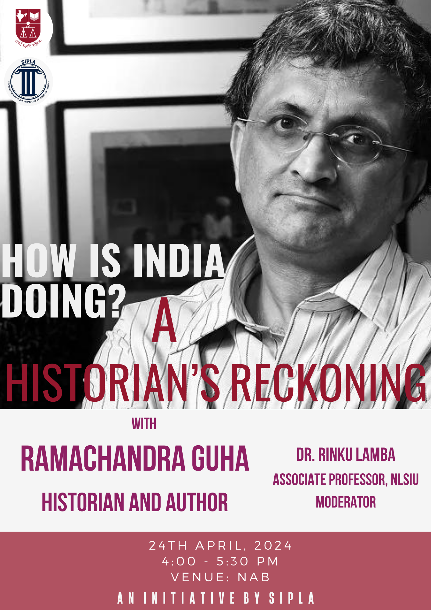 'How is India doing? A Historian's Reckoning' | Discussion with Dr ...