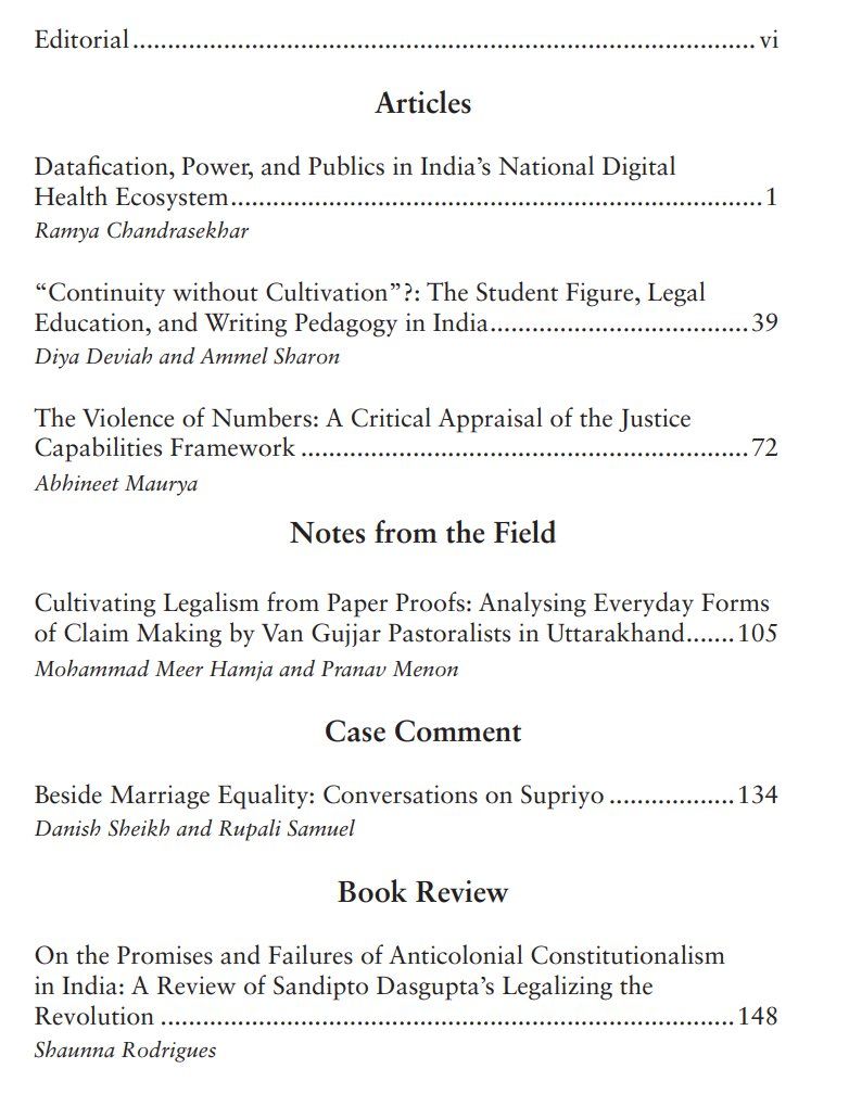Socio-Legal Review's Latest Issue is Out Now: Volume 20(1) - National ...