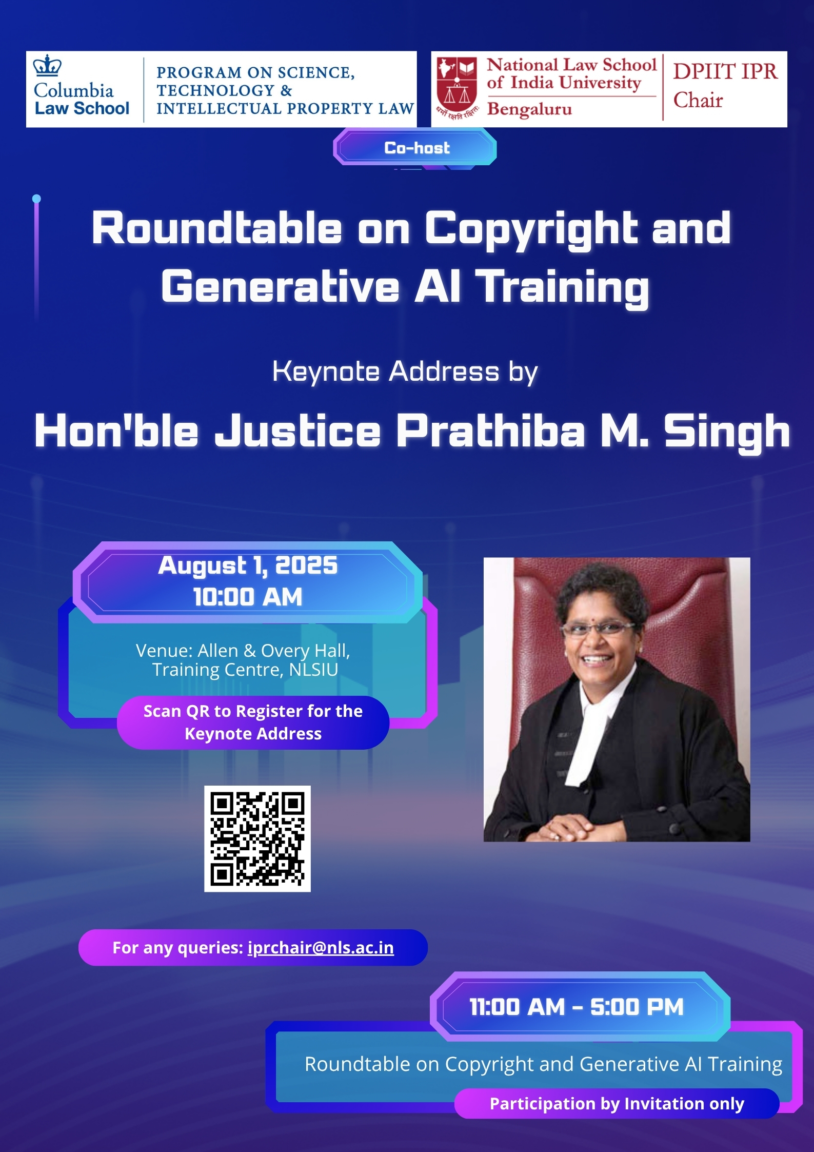 Roundtable on Copyright and Generative AI Training | By DPIIT IPR Chair ...