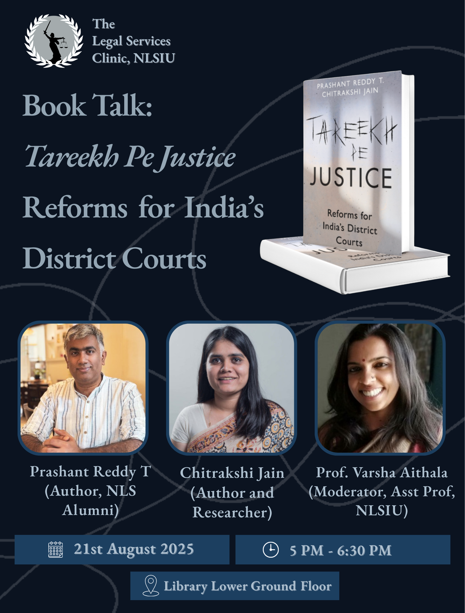 Book Talk | 'Tareekh Pe Justice: Reforms for India's District Courts ...