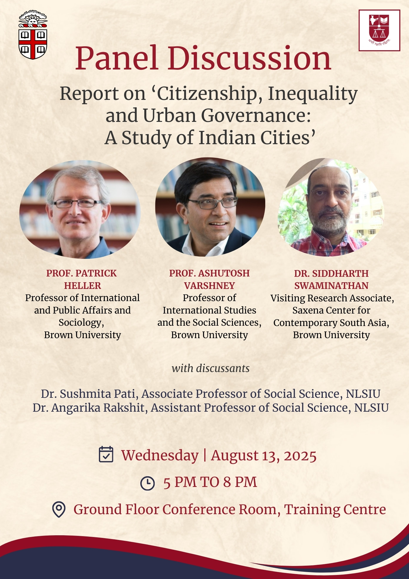 Panel Discussion | Report on 'Citizenship, Inequality and Urban ...