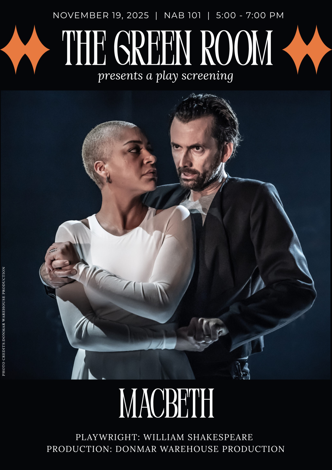 Play Screening | 'Macbeth' Starring David Tennant and Cush Jumbo | By ...