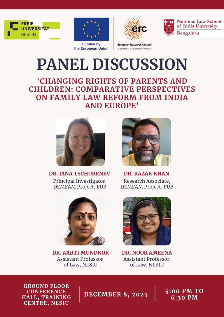 Panel Discussion on 'Changing Rights of Parents and Children ...